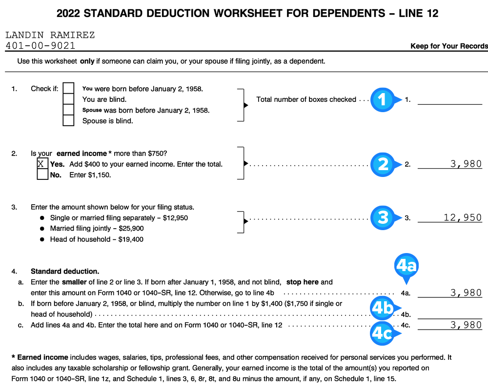 Filing Requirements and Dependents Tutorial | Sophia Learning