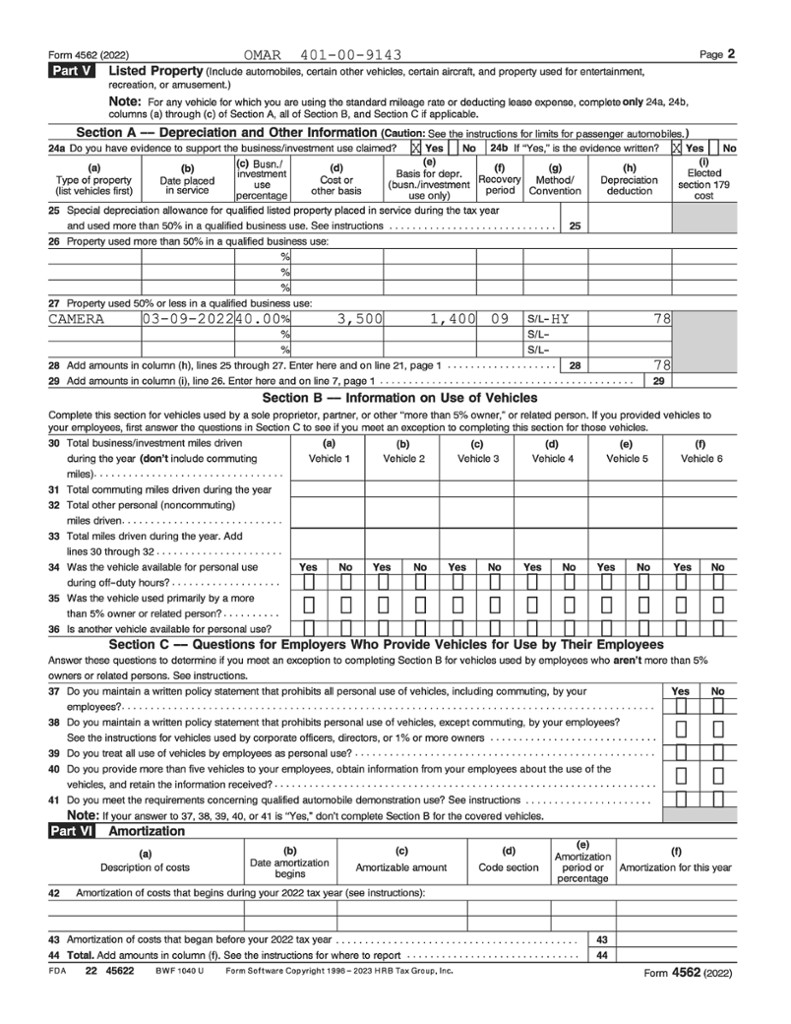 Listed Property and Reporting Depreciation Tutorial | Sophia Learning